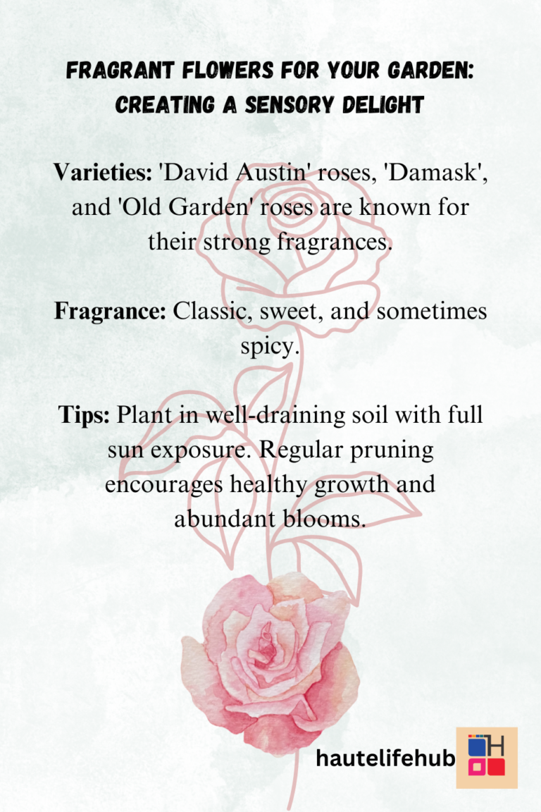 Fragrant Flowers for Your Garden - Haute Life Hub